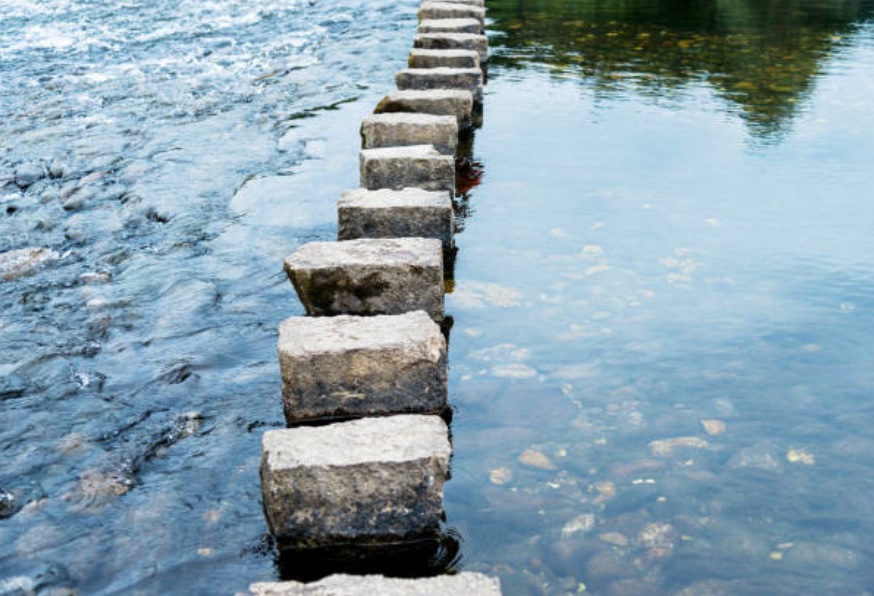 Stepping-stones – Sheridan Cooke
